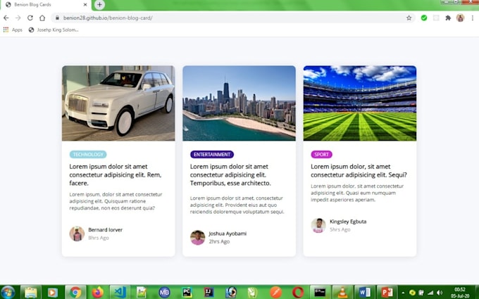Transform ideas into stunning websites by Benion28 | Fiverr