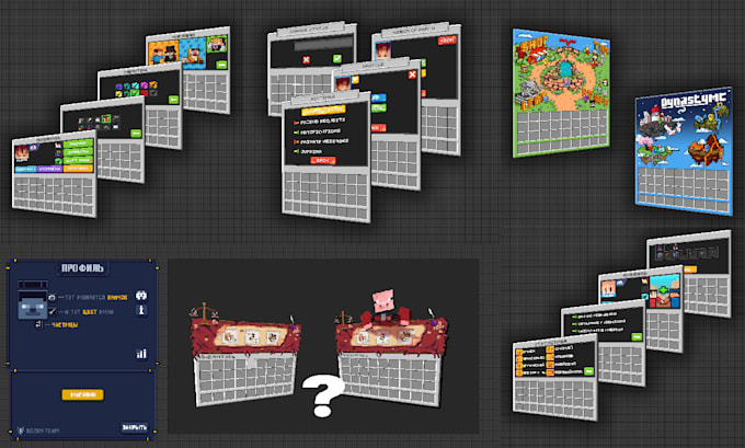 Create A Custom Gui For Minecraft Server By Timoti11 Fiverr