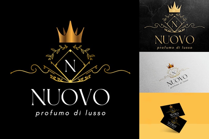 Do 2 modern minimalist professional logo design for your business by Mr_danish7 | Fiverr