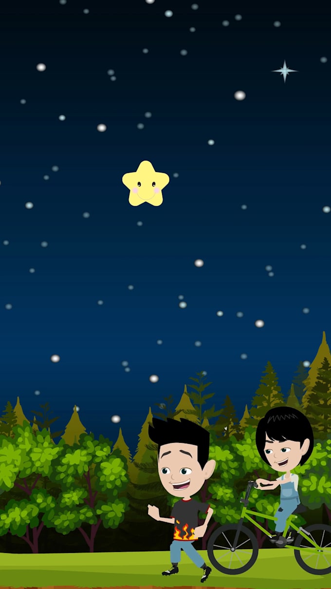 Make 2d animation for kids videos by Prb_illustrator | Fiverr