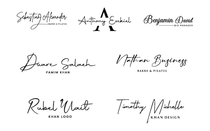 Do hand writing, unique, cursive, and luxury, autograph logo by ...