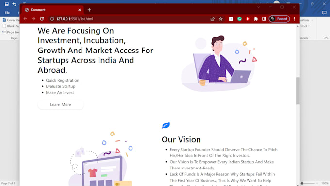 Create responsive webpages and frontend web development by Vplgr3 | Fiverr