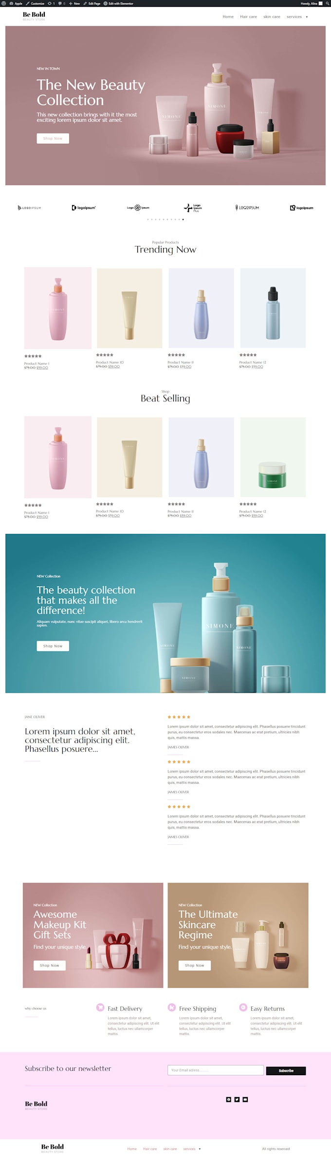 Design, redesign, clone, revamp your wordpress website by ... Design, redesign, clone, revamp your wordpress website by ...