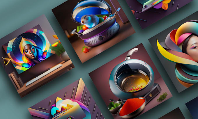 Generate ai images, using artificial intelligence by Pro_line | Fiverr