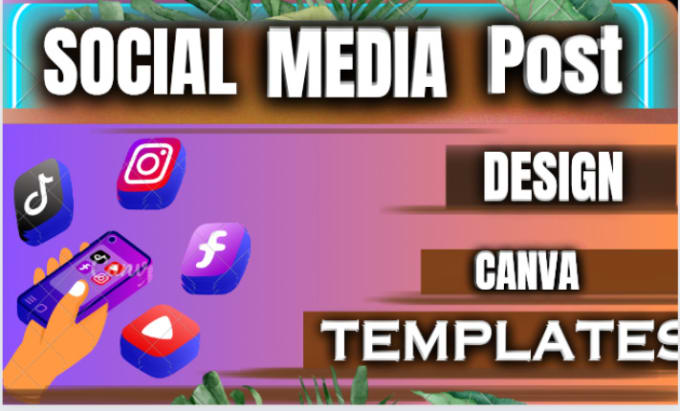 Design instagram post canva templates logo ads flyer canva by ...