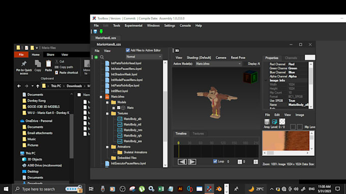 Do 3d model for game character or asset, texture by Shemzyla | Fiverr