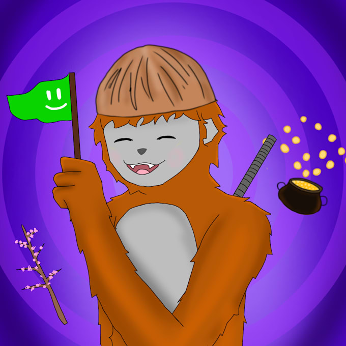 Draw your gorilla tag character by Theonlyangelo | Fiverr