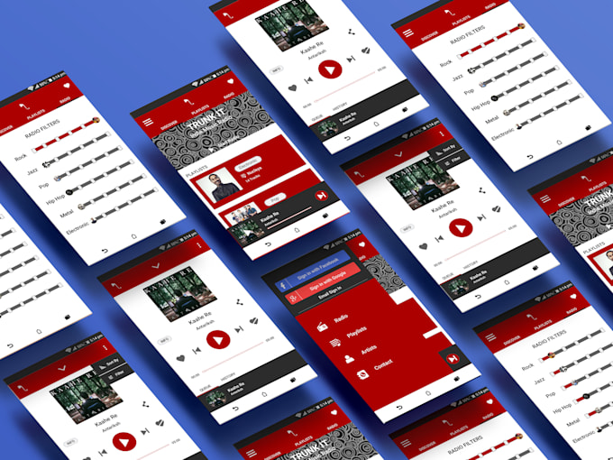 Design high quality creative and engaging ui design for your business ...