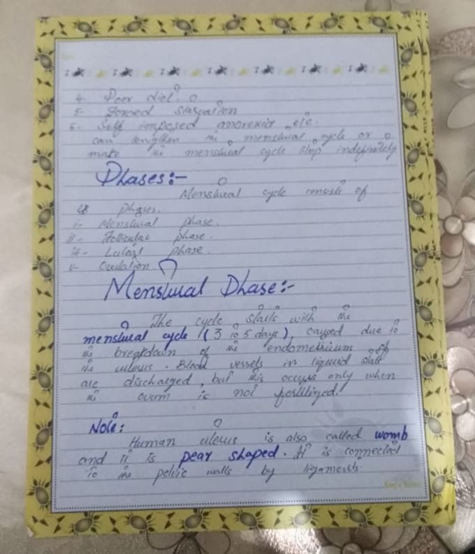 Write your handwritten assignments perfectively by Nishi_996 | Fiverr