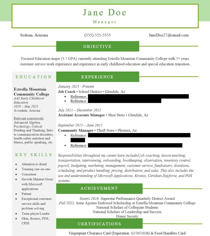 Create an eye catching, professional resume, linkedin, or resume ...