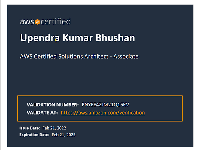 Aws Devops Cicd Cloud Expert By Upenbhushan Fiverr