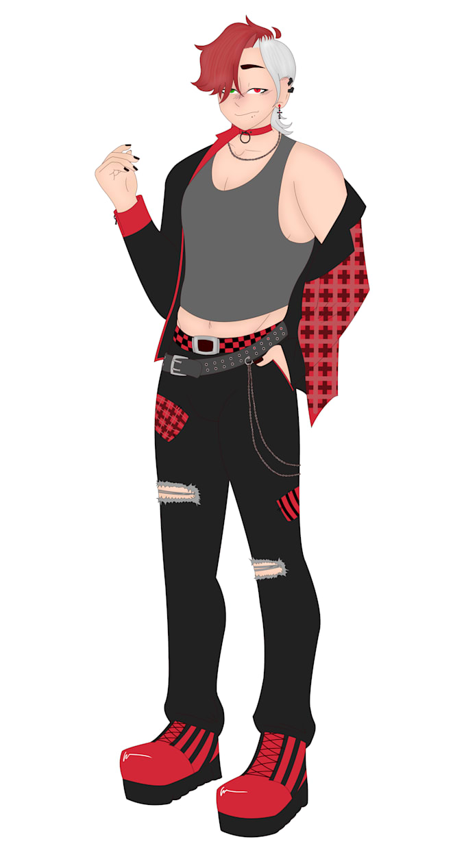 Digital illustration and streamer graphics by Sugarbunn1e | Fiverr