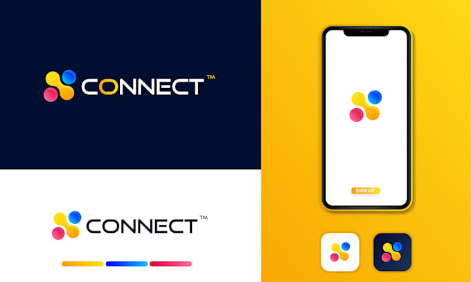 Design modern mobile app logo or icon software by Sophiie_studio | Fiverr