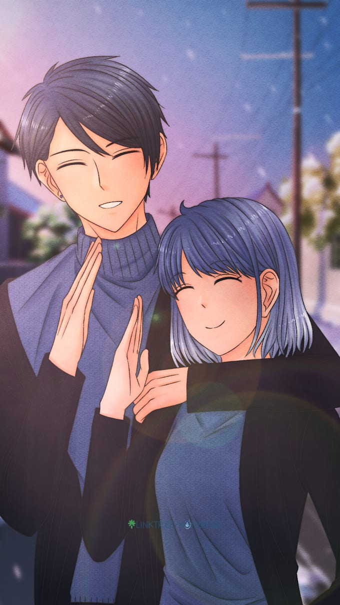 Draw your photo or request into my style, anime or chibi by Eldi_ld ...