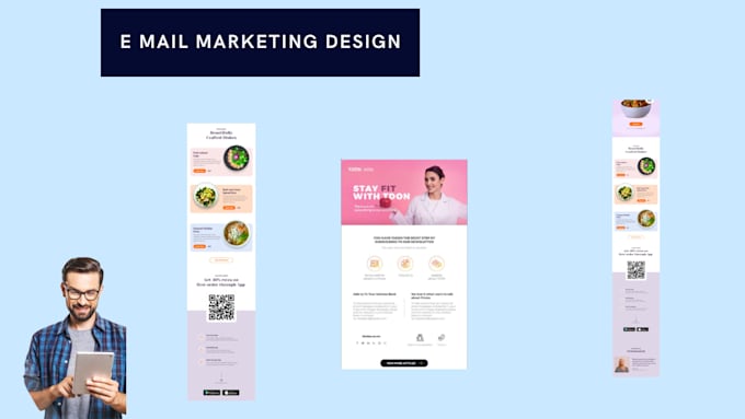 Create stunning custom email designs that convert by Maryamazam361 | Fiverr