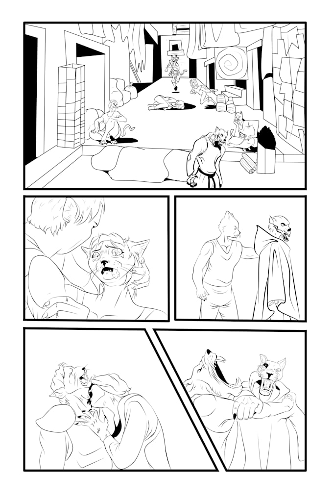 Create character designs and sequential art or comic pages by Saltyskipper708 | Fiverr