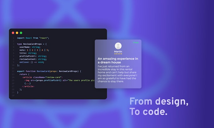Turn your figma components into a react uikit by Ben_gdry | Fiverr