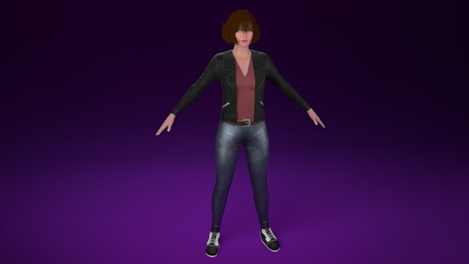 Do best realistic 3d character models, low poly and high stylized by ...