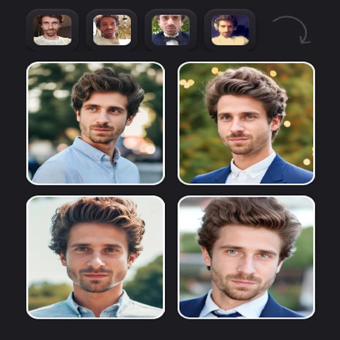 Create professional headshots using selfie photos by Tuc73988 | Fiverr