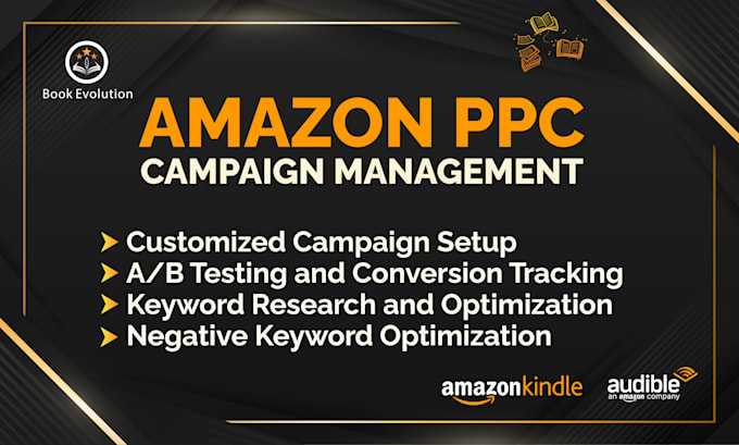 Run professional ppc campaigns for your amazon kdp book, and ebook by ...