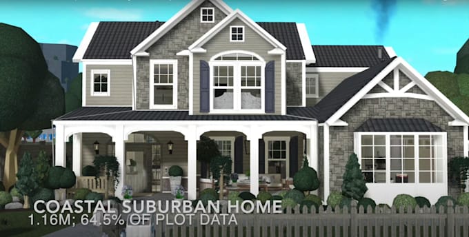 Build you a house in bloxburg from any speedbuild video by ...
