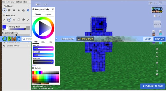 Create your own custom skin in minecraft by Codeiii99 | Fiverr