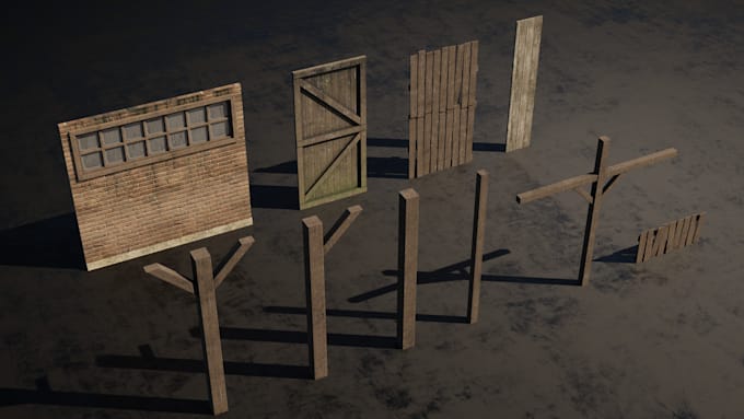 Create a game ready 3d asset by Rivaaa1 | Fiverr