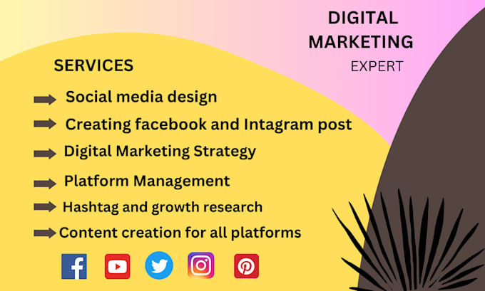 Be your social media manager and content creator by Nimra_adrees | Fiverr