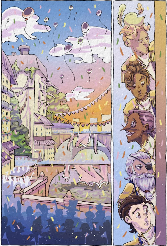 Be a colorist for your cartoons, comics and illustrations by Aurss_artt ...