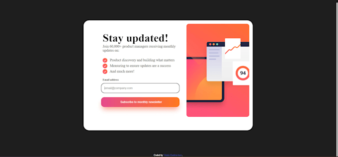 Design custom website using html css by Vitaliy_tech | Fiverr