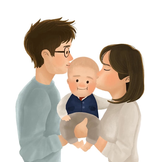 Draw your memories with your favorite person in my style by Tony ...