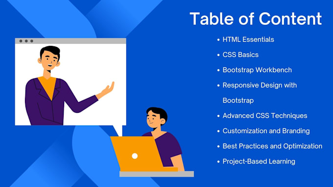 Teach you frontend website development html, css, bootstrap with ... Teach you frontend website development html, css, bootstrap with ...