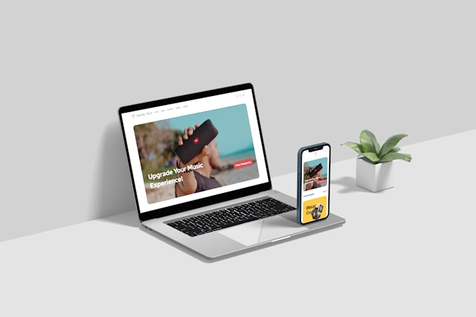 Create a fully functional ecommerce website by Mbaselzaim | Fiverr