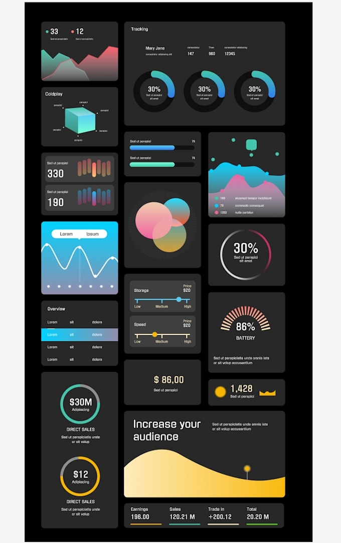 Design an awesome ui ux for your website or app by Inerstech | Fiverr