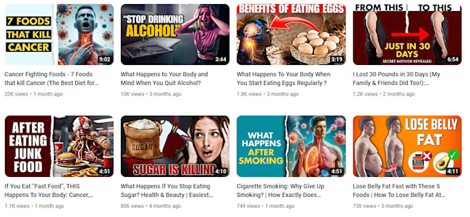 Design youtube thumbnail catchy and view boosting plus free channel ...