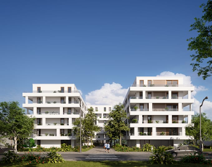 Make the most realistic architectural renders on fiverr by Santadinom ...