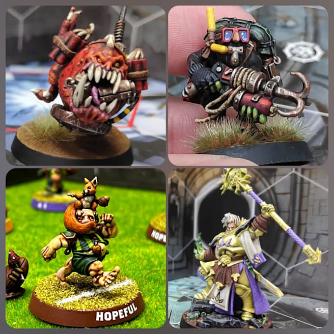 Paint your warhammer, dnd or other table top miniatures by Ork_dork ...