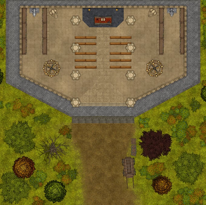 Be your dnd or ttrpg battle map designer by Toonbrocks | Fiverr