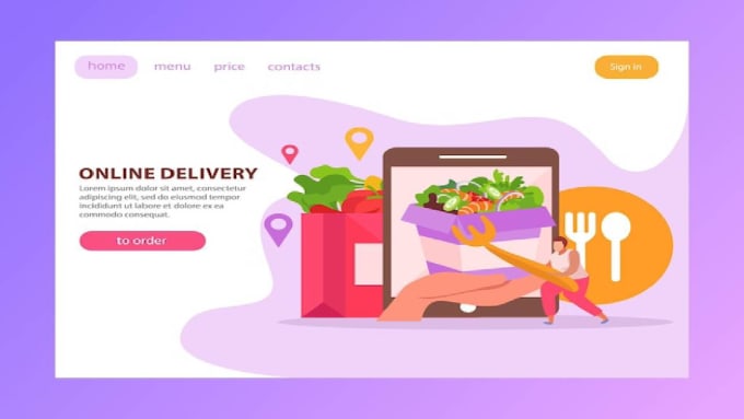 Build food delivery, online ordering , restaurant menu grocery website ...