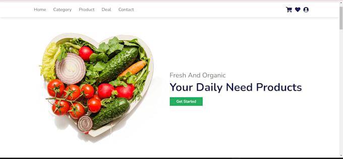 Web Development Using Pure Html Css Javascript Reactjs With Less Cost By Maheshravan Fiverr