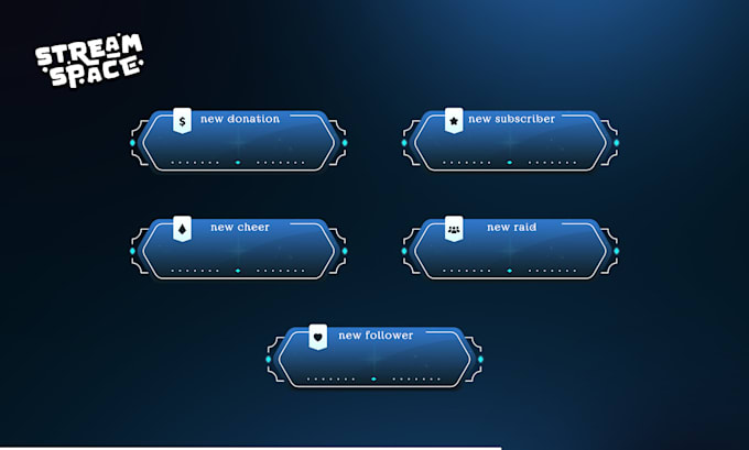 Design you animated twitch alert for your streaming by Streamscape | Fiverr
