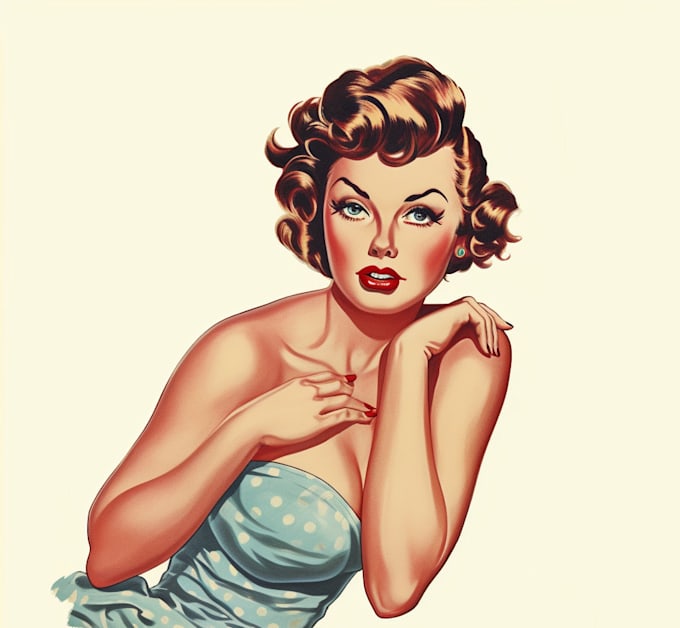 Draw A Nsfw Pin Up Girl Illustration For You By Tereghor Fiverr
