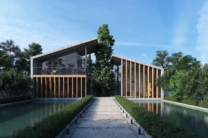 Hyper realistic architecture and product rendering by Marksepp7 | Fiverr