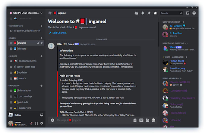 Build a professional discord server by Gravitytommy | Fiverr