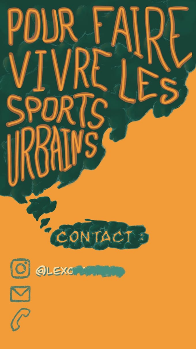 Design a flyer for your event or association etc by Maelle_hubert | Fiverr