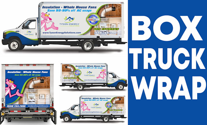 Design professional bus wrap, box truck wrap design for you by ...