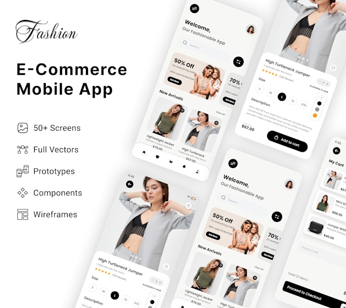 Design creative mobile app ui ux for ios and android by Perdect | Fiverr