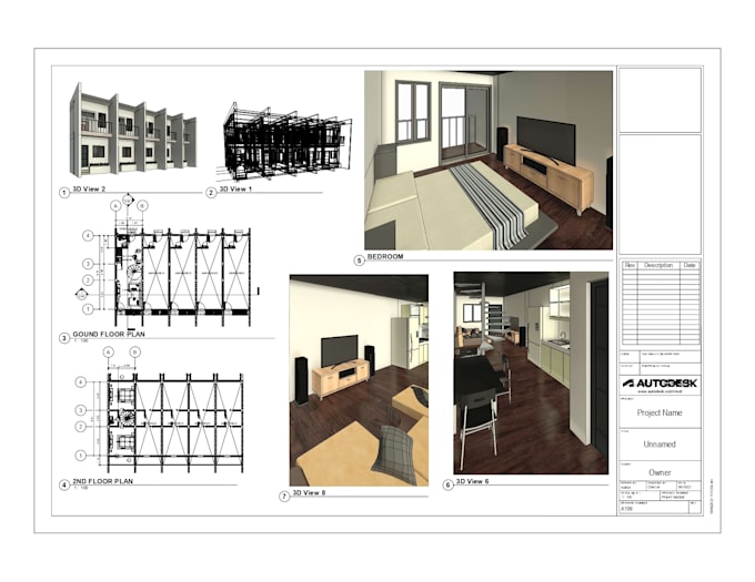Do architectural projects in revit by Sarkitecture | Fiverr