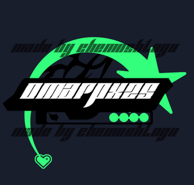 Make you a custom y2k logo with your name by Chemoshlogos | Fiverr