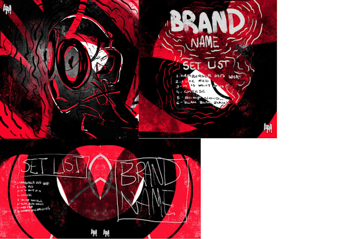 Design and create a hand drawn album cover by Eeby_deeby_ | Fiverr